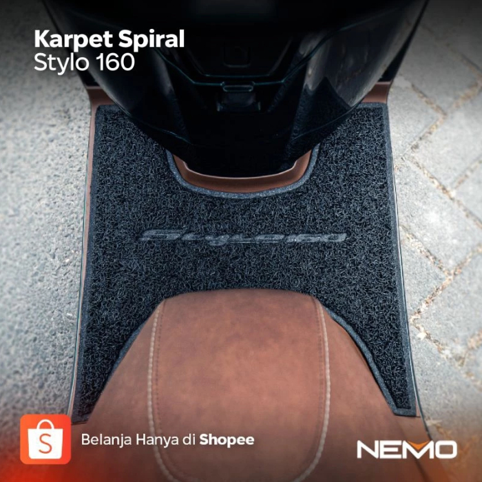 Nemo Honda Stylo 160 Noodle Spiral Carpet | Shopee Philippines