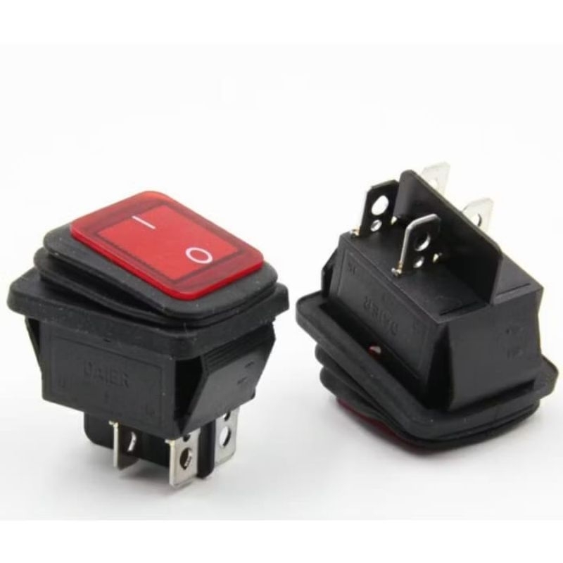 250v Large Box Waterproof DC On Off Rocker Switch | Shopee Philippines