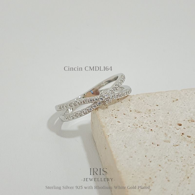 PUTIH [Iris Jewelery] - CMDL164 Ring - 925 Sterling Silver plated with ...