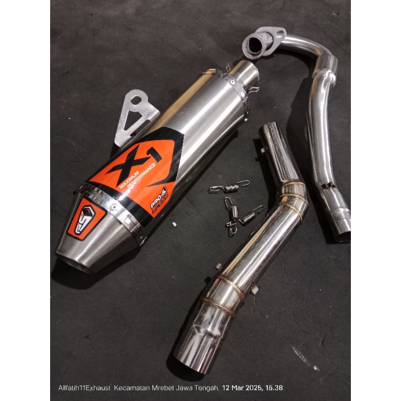 Racing exhaust crf 150l,crf230,xr200,xr 150 muffler pipe klx 150 slg bf ...