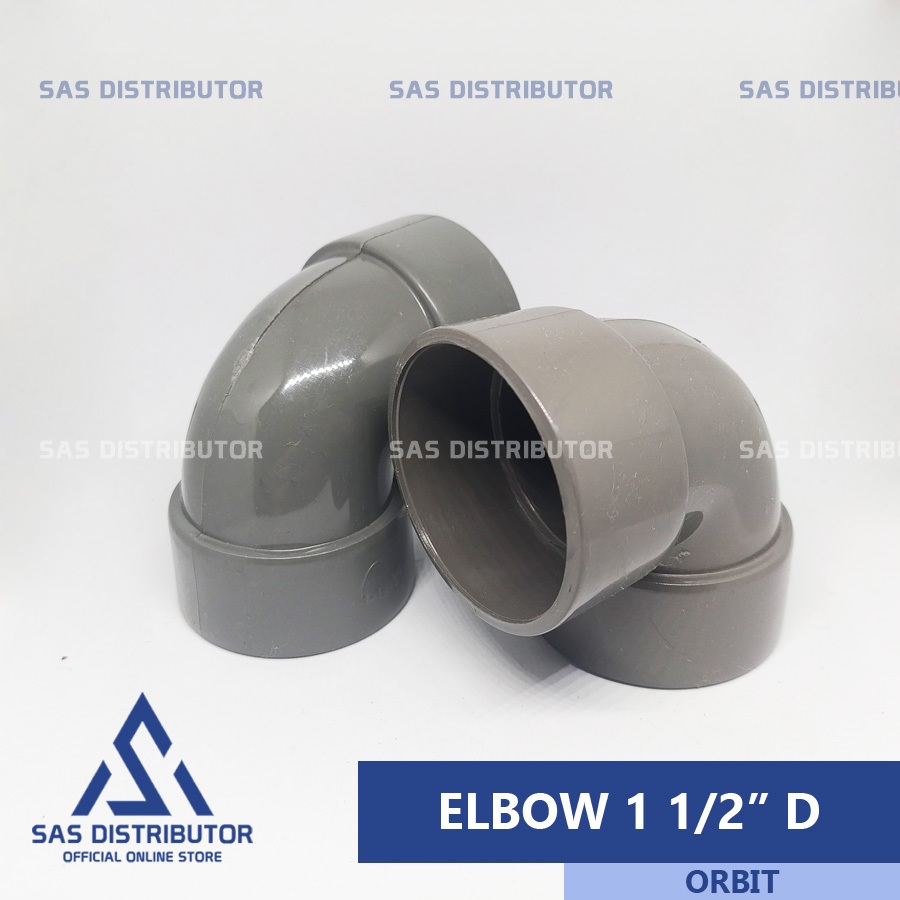 Keni 1 1/2" inch D Orbit / Knee 1 1/2" inch PVC / Elbow 1.5" / Keni ...