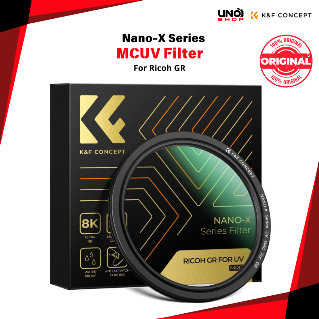 K&F Concept Mcuv Lens Filter for Ricoh GR HD Coating Waterproof and ...