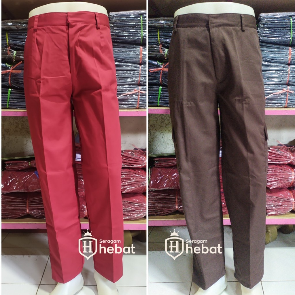 MERAH School Uniform Long Elementary School Pants Long Elementary ...