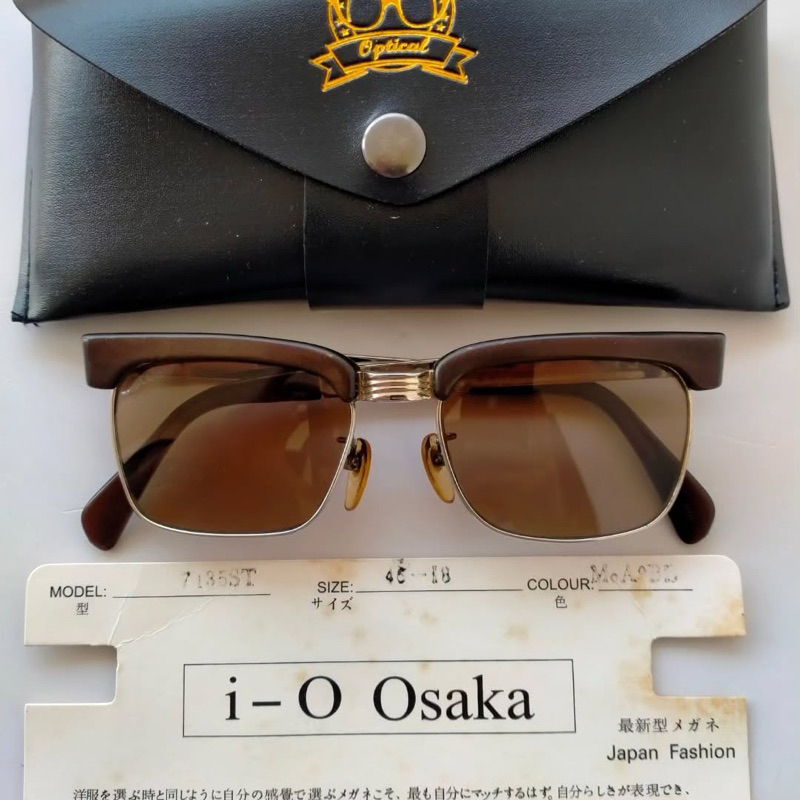 Clubmaster Vintage Sunglasses/ 70s Rockabily vintage glasses Brand ...