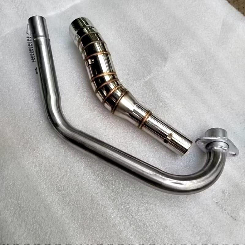 Open pipe Big Elbow 51mm for tmx 125/155 tmx 150 Raider 150 carb Raider 150fi euro DL 150 Rusi ...