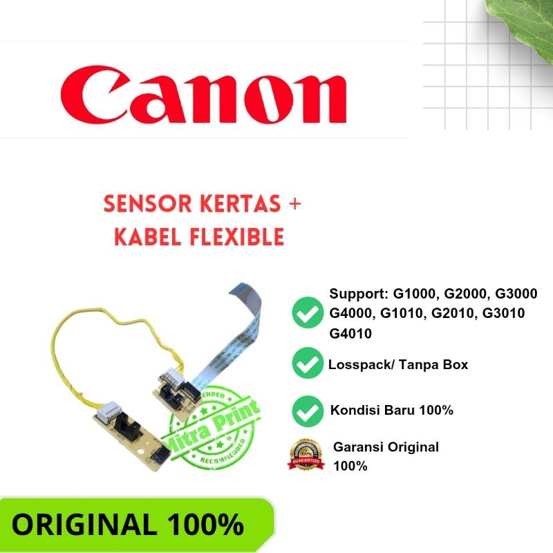 PE Sensor Canon inktank G1000 G2000 G3000 G1010 G2010 G3010 Printer ...