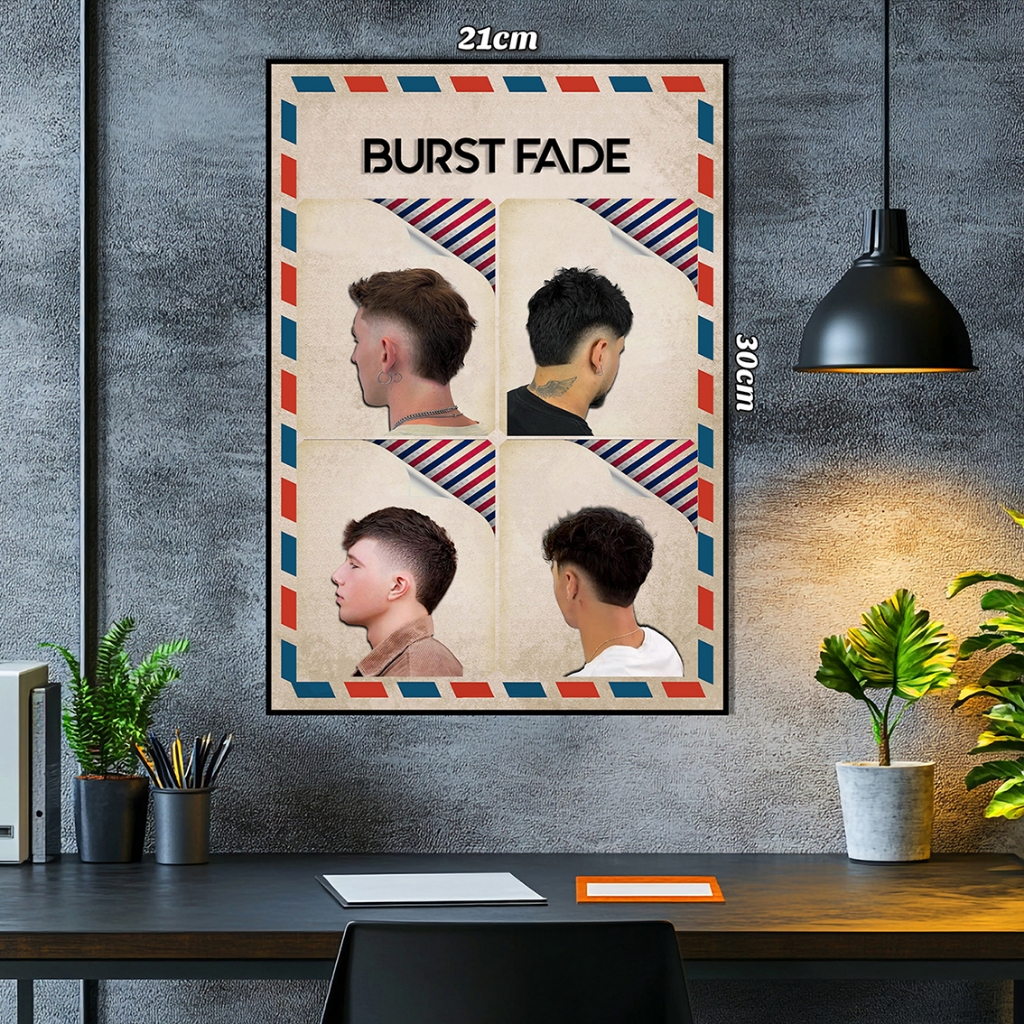 Haircut poster 4 classic models 2026 uk 21x30 art paper includes ...