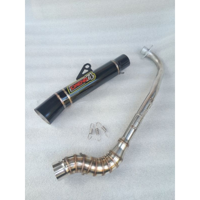 Daeng sai4 Pipe canister conical open specs exhaust Pipe for Wave 125 ...