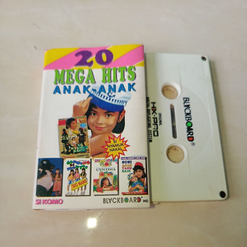 CASSETTE 20 MEGA HITS CHILDREN ENNO LERIAN THREE SWEET CHILDREN FADLY ...