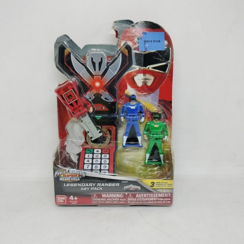 Bandai Legendary Ranger Key Pack Power Ranger Turbo According to Photo ...