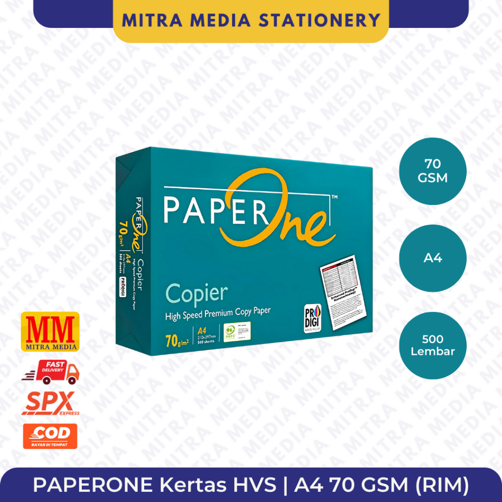 HVS 70 GSM Paper One Paper / Photo Copy Paper / HVS A4 75 GR (RIM ...