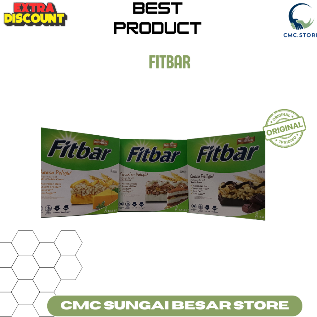 Fitbar all Pelight MultiGrain Bar variants | Shopee Philippines