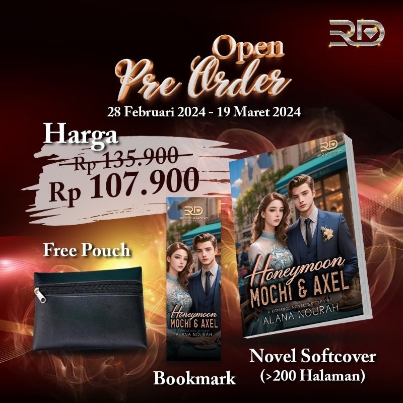 Hogeymoon Moxi and Axel Novel by Alana Nourah (Old Version) | Shopee Philippines