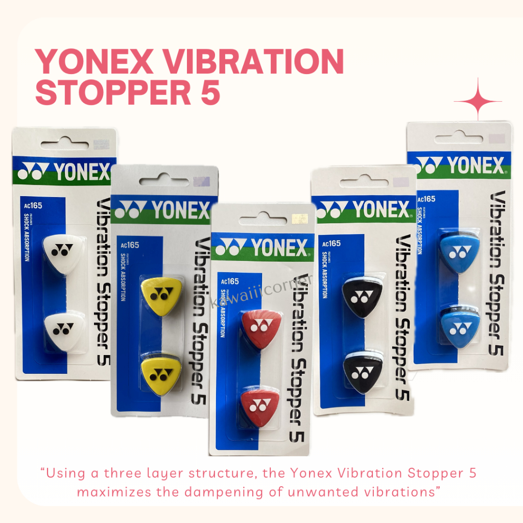 Yonex Vibration Stopper 5 - Yonex Dampener Tennis Racket Damper ...