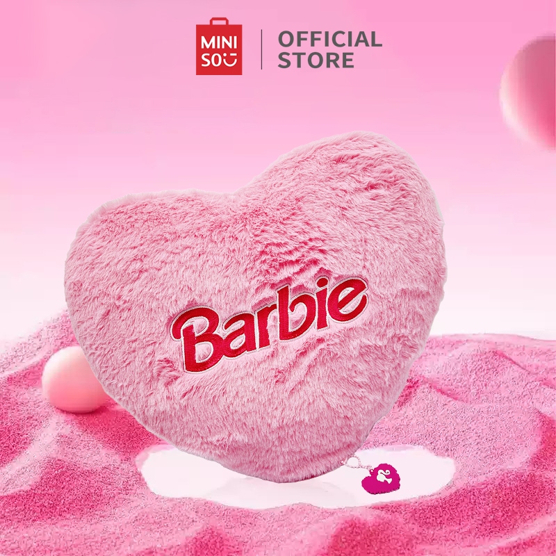 MERAH Miniso X Barbie Foldable Storage Blanket Pink Blanket | Shopee ...