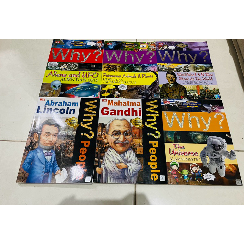 ORIGINAL WHY SERIES COMICS | Shopee Philippines