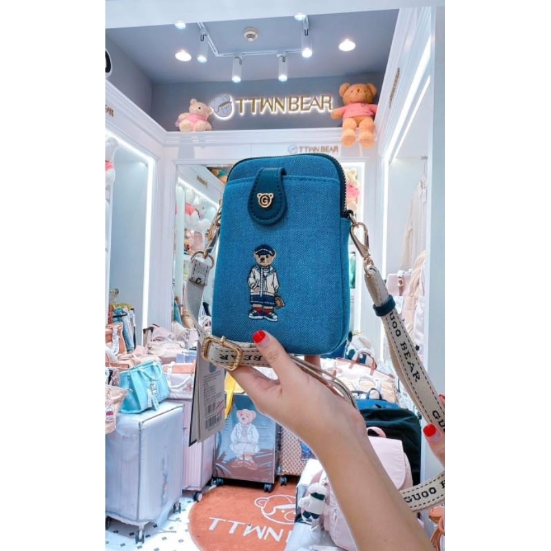 GUOO BEAR ORIGINAL GO2028 Women's Sling bag - women's phone bag - mini ...