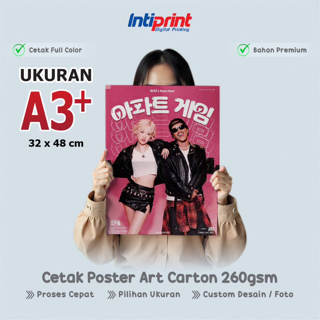 Print Art Carton Poster 260gsm A3+ / Custom Print Poster / Express ...