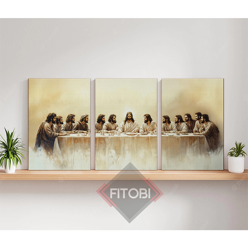 Wall decoration the last supper new modern simple last supper wall art ...