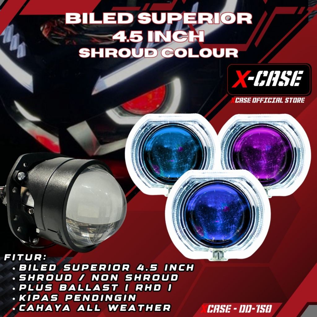 X-Case Biled Superior 4.5 Inch Shroud Package Angel Eyes Devil Eyes ...