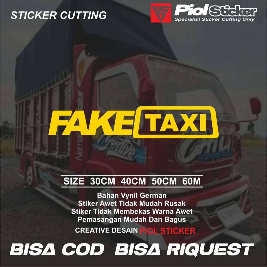 Premium Skotlet taxi cutting stickers in all colors / about all colors ...