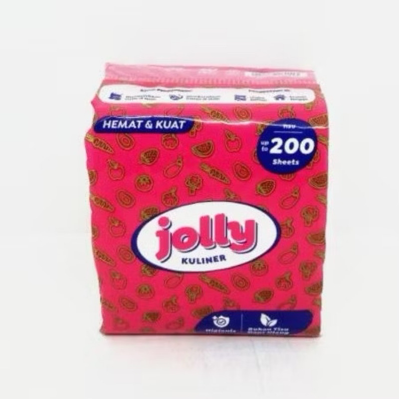 JOLLY POP UP TISSUE HALAL & HYGIENIC 90 GR - TISSUE ISI UP TO 200 ...