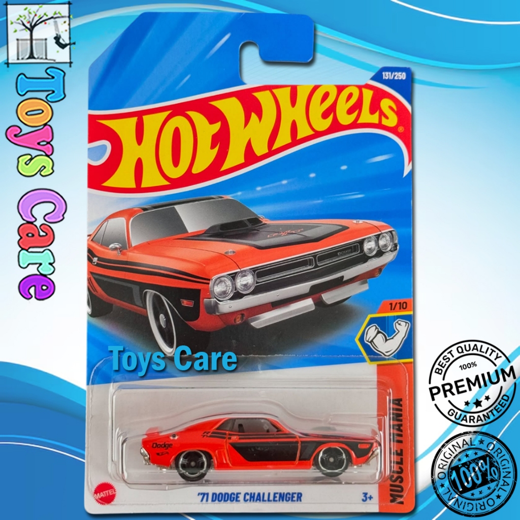 Hot Wheels 71 Dodge Challenger Orange 2025 Muscle Mania | Shopee ...
