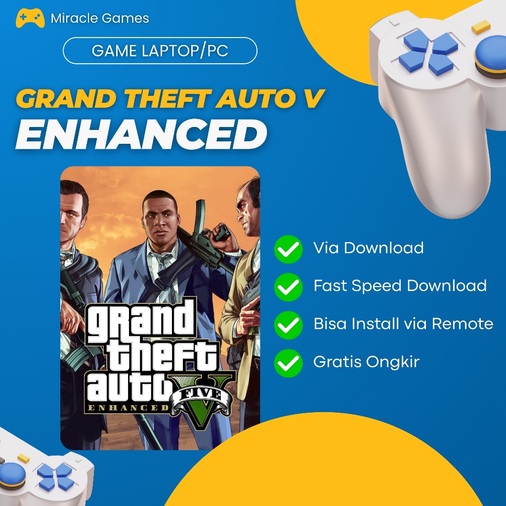 GTA 5 Enhanced - PC LAPTOP GAME | Shopee Philippines