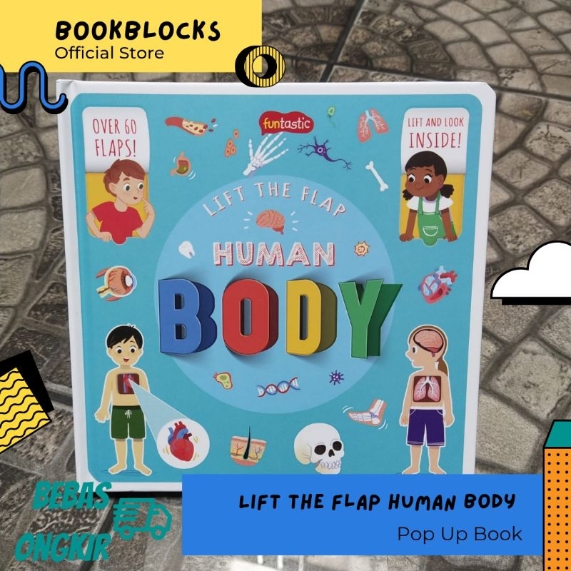 POP UP BOOK LIFT THE FLAP OF HUMAN BODY | Shopee Philippines