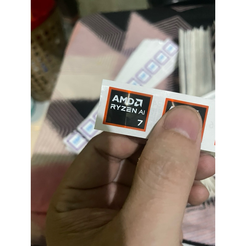 Original AMD Ryzen 7 AI gen9 logo Sticker | Shopee Philippines