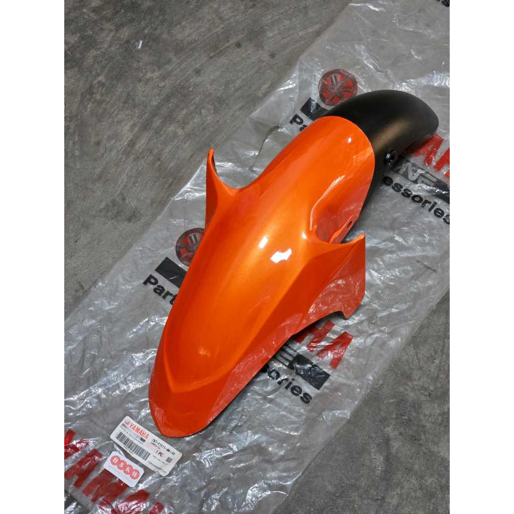 Orange Front Fender V0M2 JUPITER MX OLD YGP 1S7-F1511-00-3X | Shopee ...