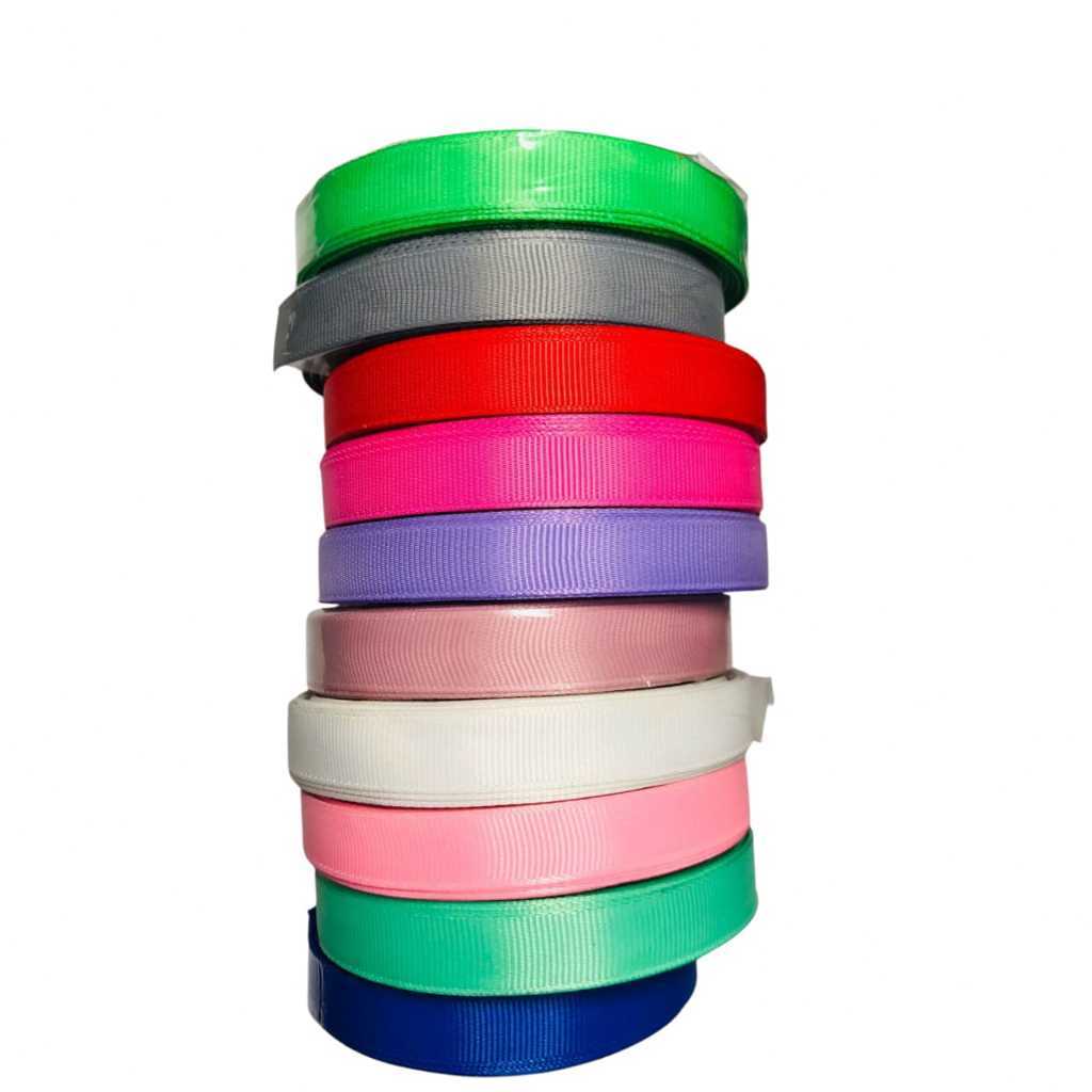 Gros Grain Ribbon Handicraft Package Per 10 Yards Various Colors and ...