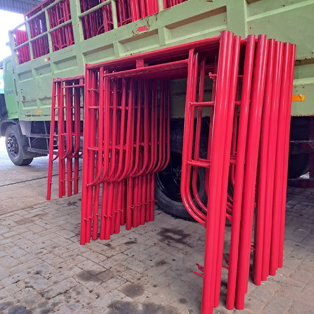 STEEGER 1 SET HIGH 190, SCAFFOLDING MAINFRAME 190, NEW FOLDING | Shopee ...