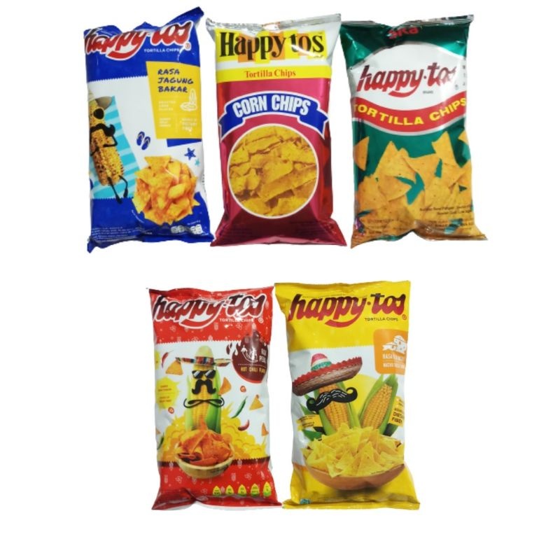CARTON PRICE!! | Happytos Tortilla Chips 140g Packaging | All Variants ...