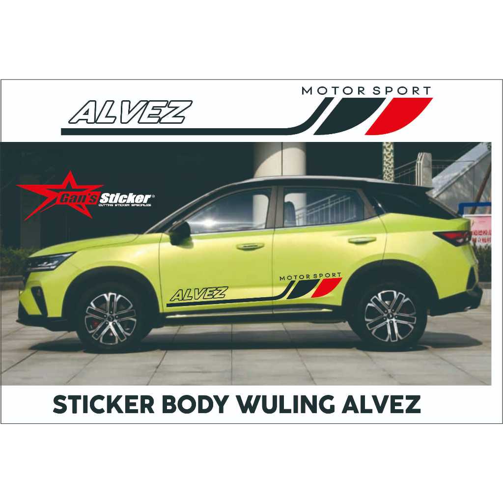 Wuling Alvez Body Sticker Wuling Alvez Car Sticker | Shopee Philippines