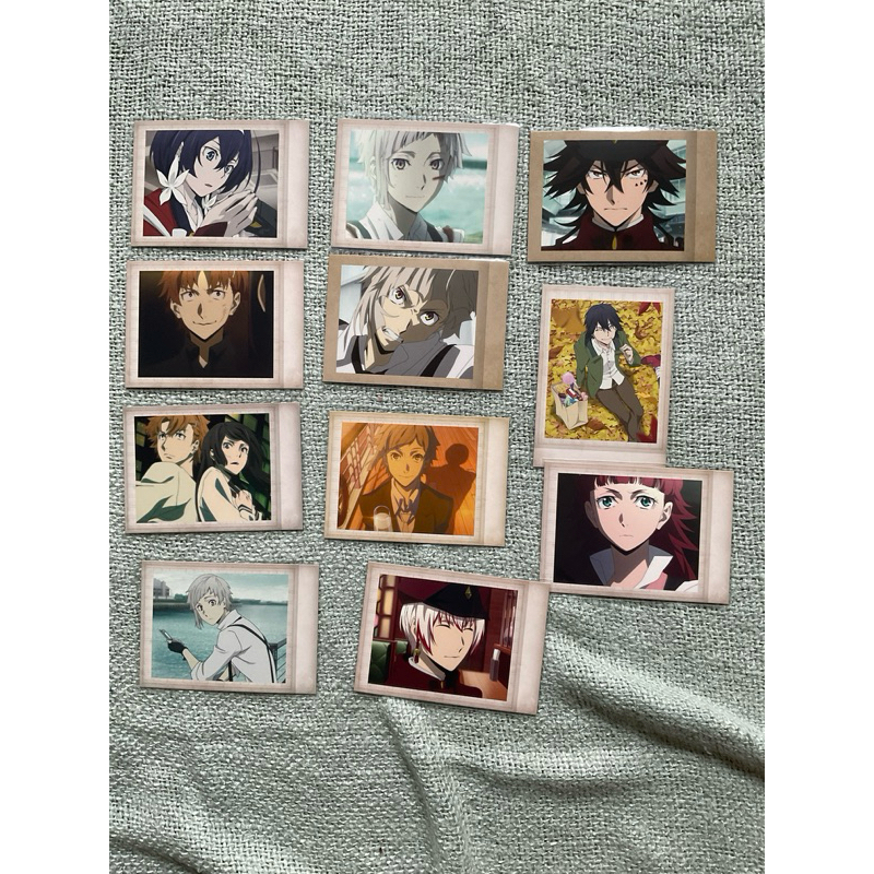 Bungou Stray Dogs BSD Printilan Acrylic Keychain Pashakore Photocard ...