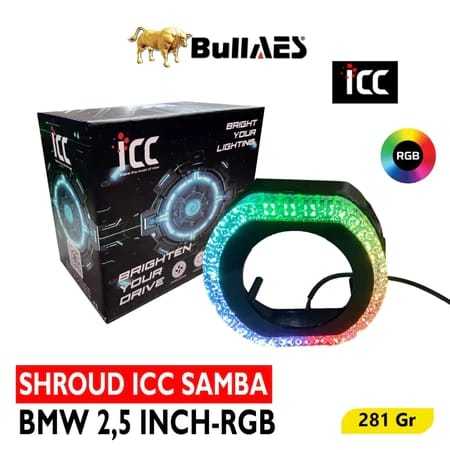 SHROUD ICC SHROUD 5D ICC SAMBA SHROUD BMW RGB 2.5 INCH | Shopee Philippines