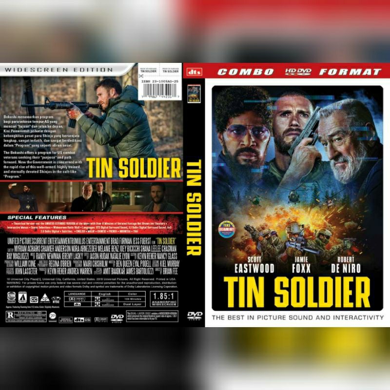 DVD Tin Soldier 2025(Robert Deniro/Scott Eastwood/Jamie Foxx) | Shopee ...