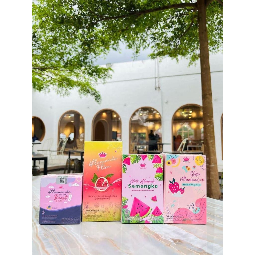Gluta & Flim Allamanda Collagen Drink Brightening Collagen Powder Drink ...
