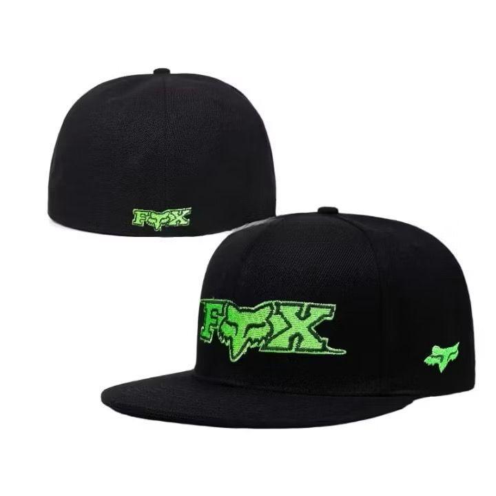 Fox Racing Hip-hop Men's Snapback Hat Build Up Model/Built Up Thick ...
