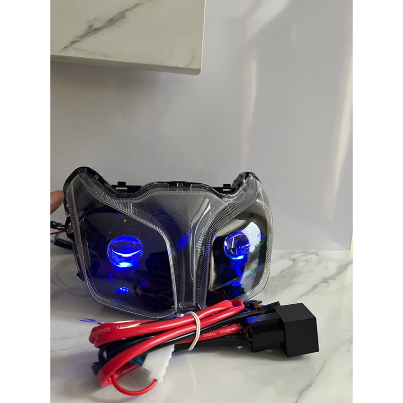 CAHAYA Jupiter Z1 custom biled mini laser H4 original biled light ...