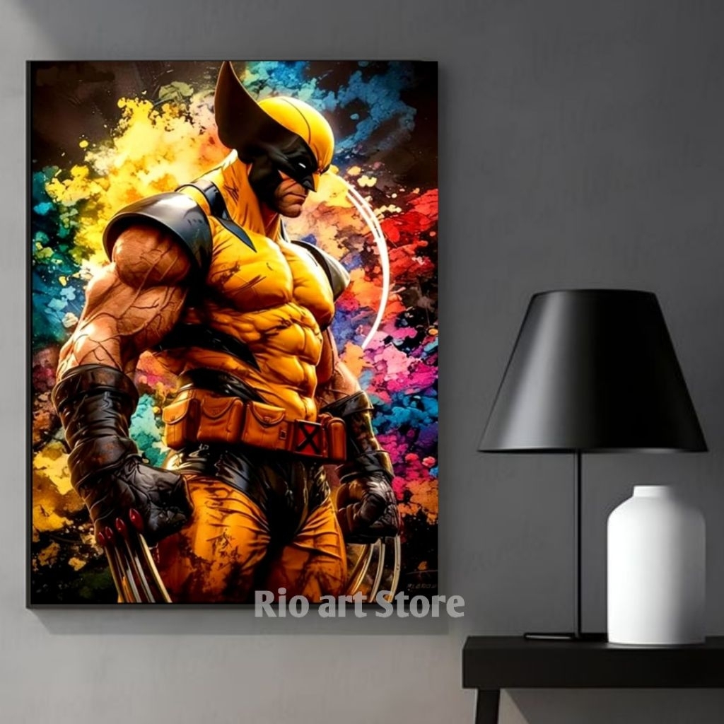 Poster x man wolverine wall decoration for wall decor or wall ...