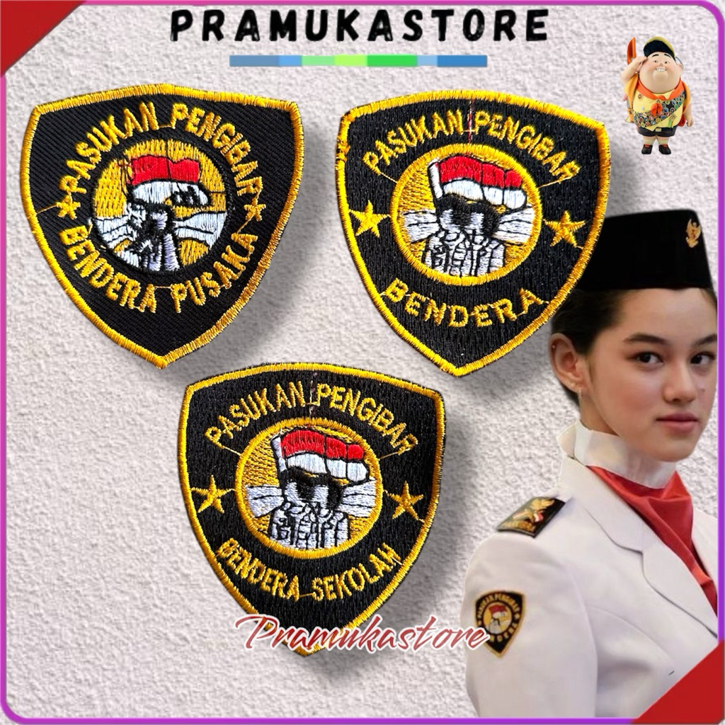 Paskibraka Logo | Paskibra Logo | Flag raising squad Logo | Heirloom ...