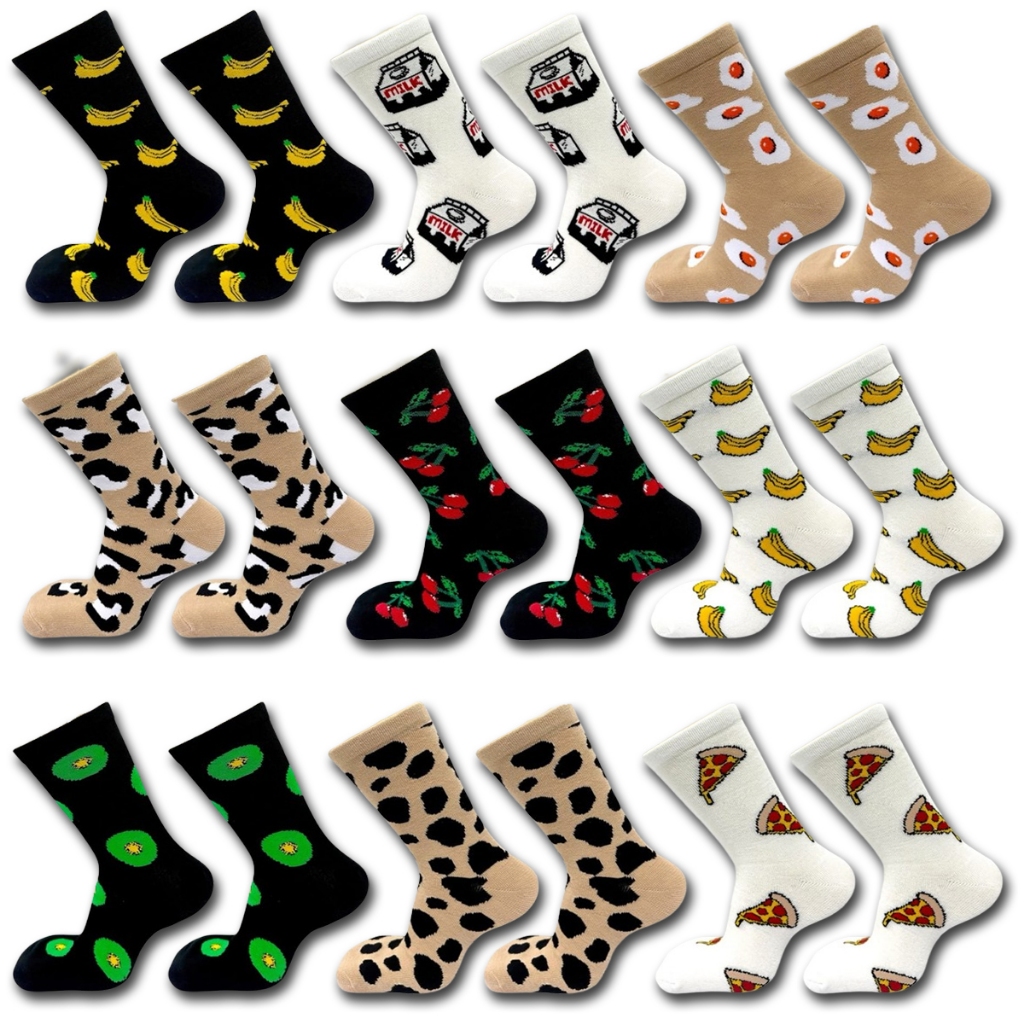 Socks for men and women, teenagers, adults with cute motifs ...