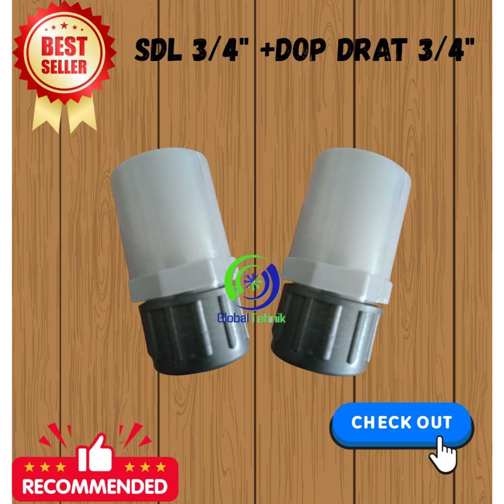 OUTER DRAT SOCKET / SDL 3/4 INCH + 3/4 INCH DRAT DOP LID PACKAGE ...