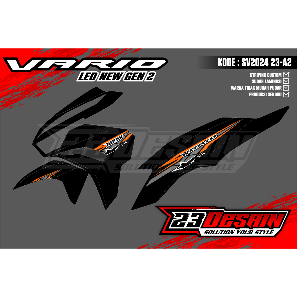Striping api striping fire api vario striping sticker vario led new ...