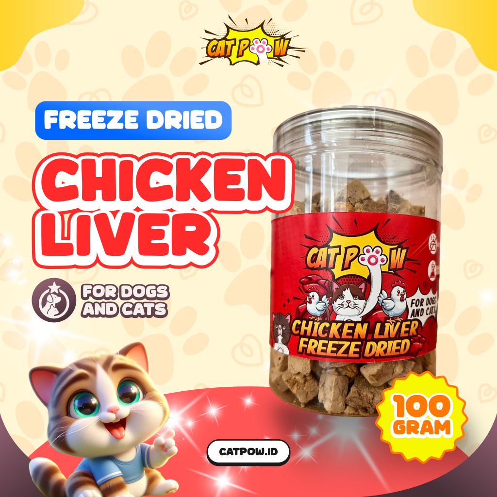 CATPOW Chicken Liver Freeze Dried – Healthy, Nutritious Chicken Liver ...