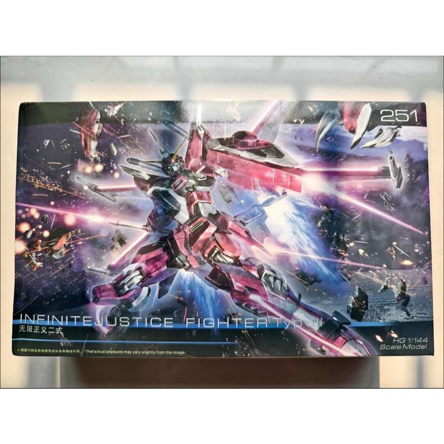 Gaogao 251 HG 1/144 Infinite Justice Fighter Type II Model Kit | Shopee ...