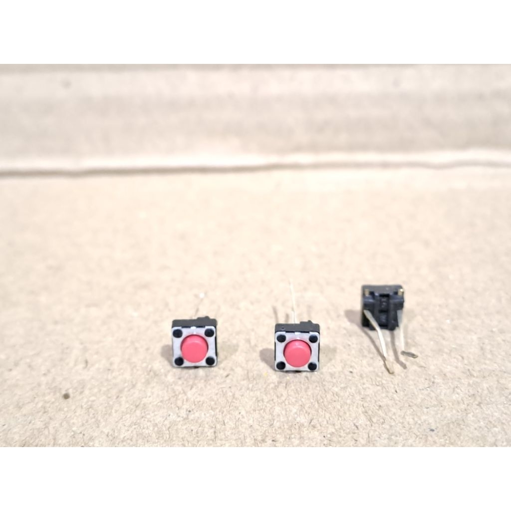 Tactical Switch 2 Pin On/Off 6 mm x 6 mm x 2 mm Made Taiwan. | Shopee ...