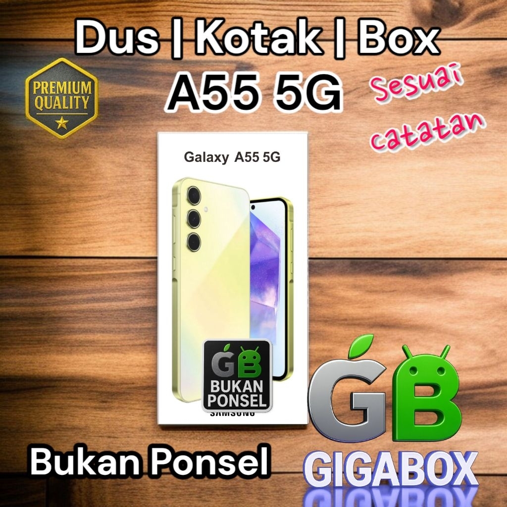 Box | Cardboard Box | Galaxy A55 5G Premium Box – Premium Fullset & Box ...
